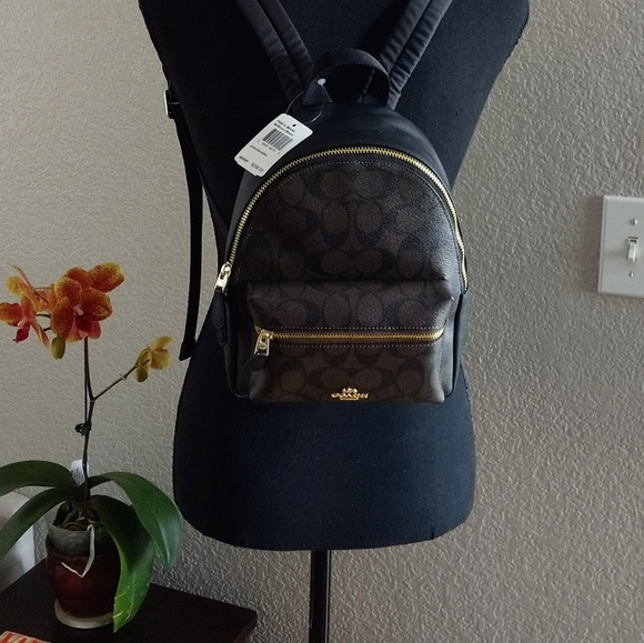 Coach | Bags | Coach Mini Signature Coded Charlie Backpack | Poshmark